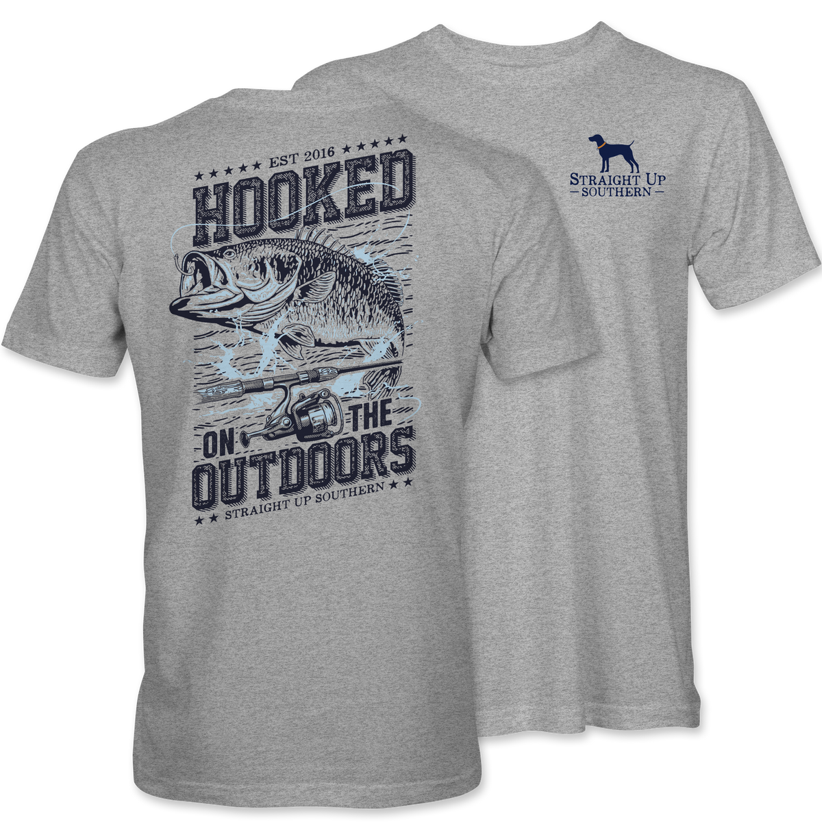 Hooked Outdoors | Youth T-Shirts | Straight Up Southern
