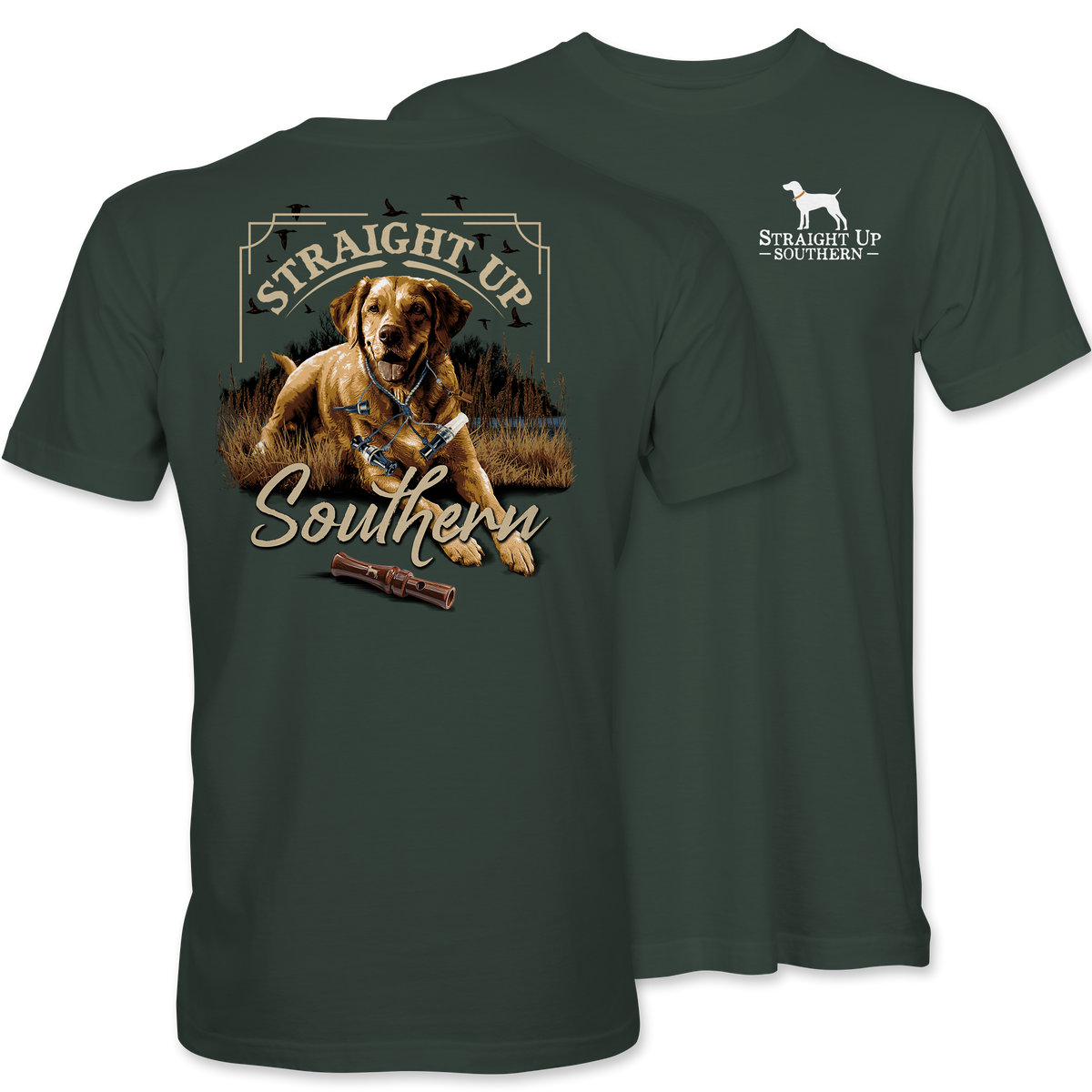 Duck Call Lab Tee | Straight Up Southern