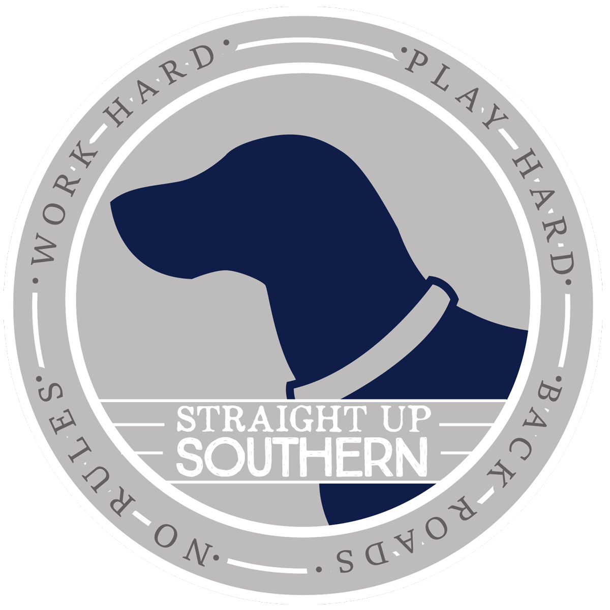 Work Hard Decal | Straight Up Southern